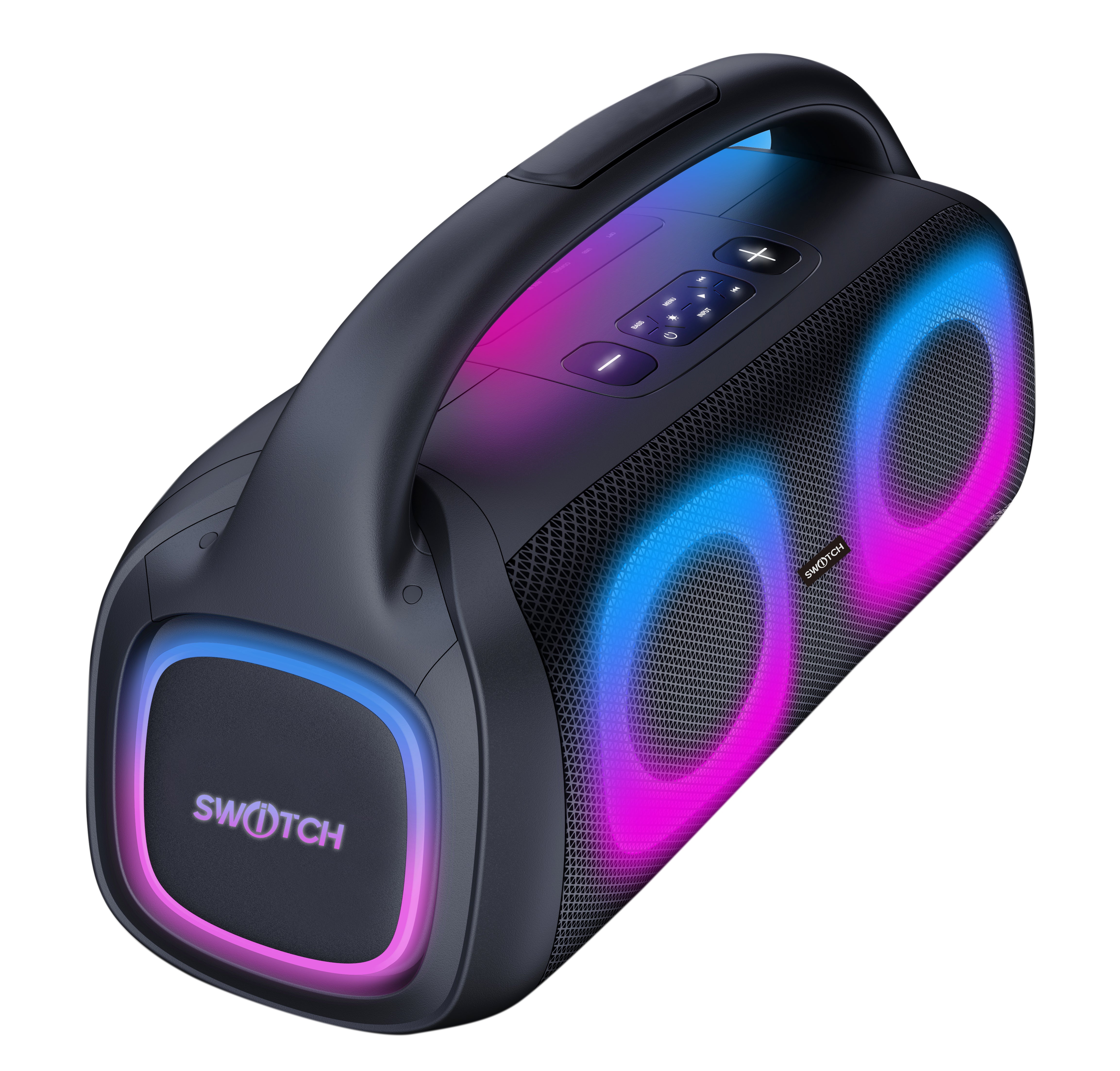 Switch Dual 4.5" Portable Waterproof Boombox